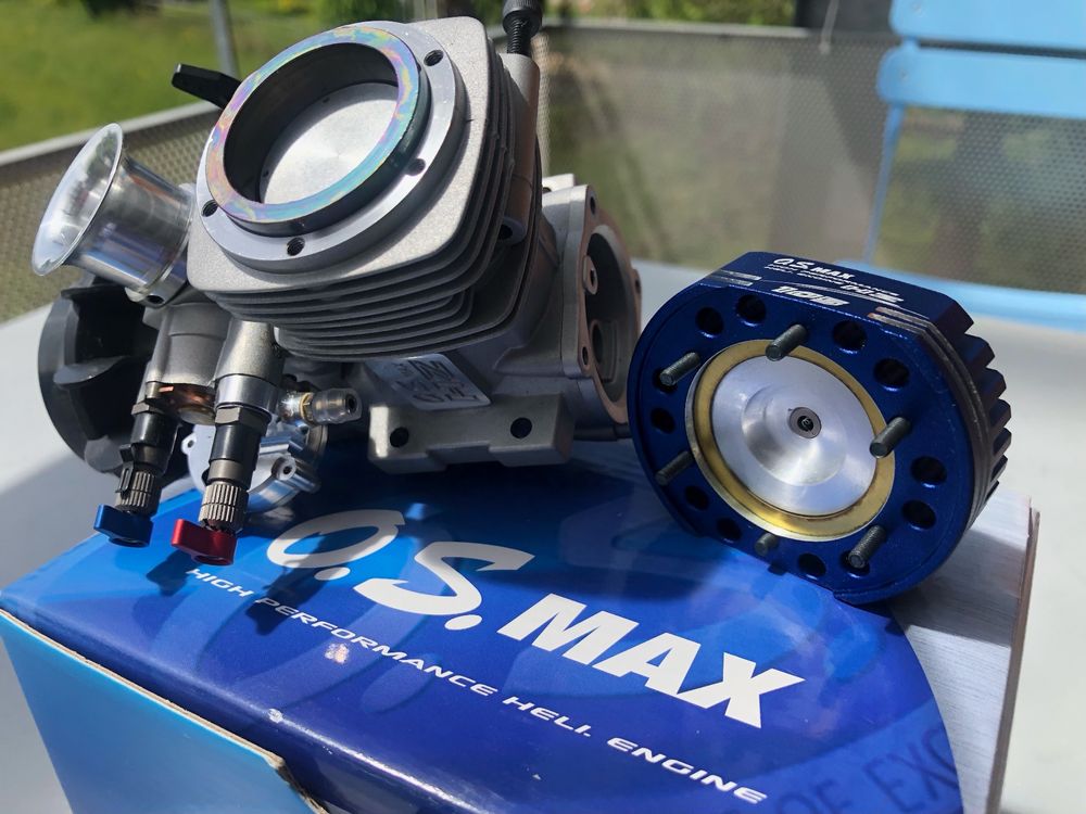 OS Max 105 HZ-R Heli Engine (Neu (gemäss Beschreibung)) in Hinterkappelen für CHF 280 – mit ...
