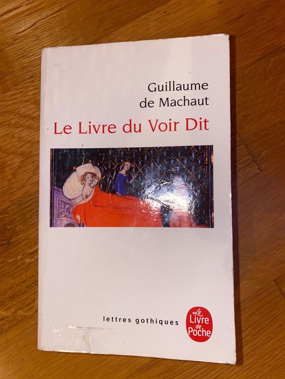 Le Livre du Voir Dit, Guillaume de Machaut (Gebraucht) in Epagny für ...