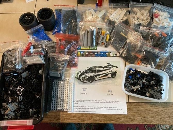 LEGO MOC Koenigsegg One 4789 (Gebraucht) in Tegerfelden für CHF 162 ...