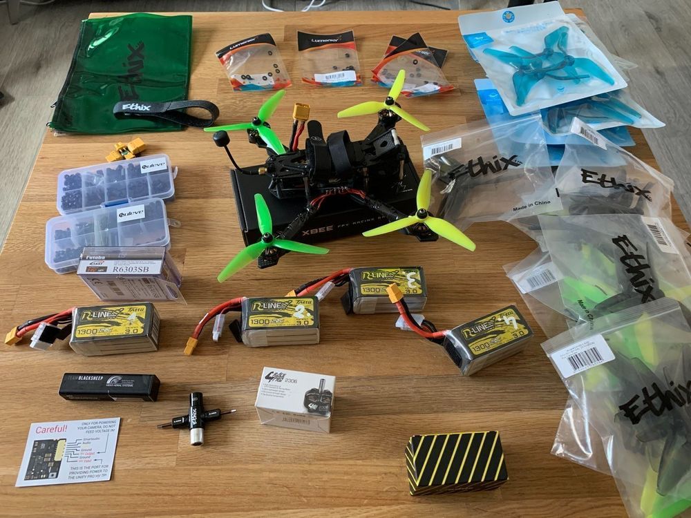 Drone FPV XBEE 5 pouce RTF+FUTABA 8FG | Kaufen auf Ricardo