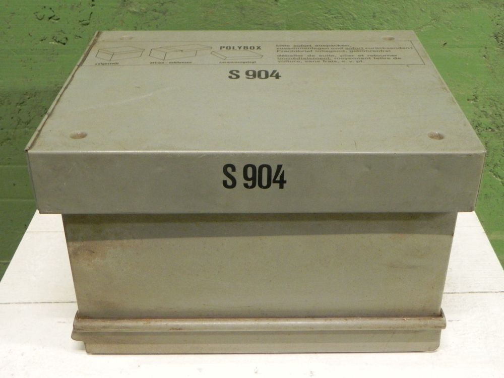 SBB CFF Metall Box S 904 Platter + Neufe (Gebraucht) in Basel für CHF ...