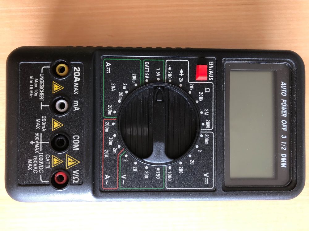 Multimeter Made in Germany (Gebraucht) in für CHF 7 – mit Lieferung auf ...