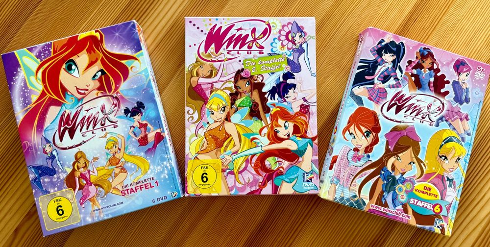 Winx Club, Staffel 1, 2 & 6 DVD Box Set, wie neu! (Gebraucht) in ...