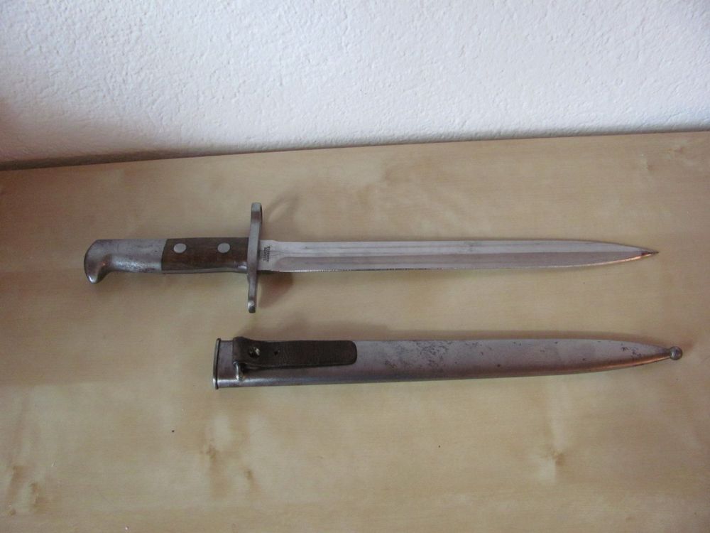 Schweizer Bajonett ab1918, Elsener Schwyz, (Gebraucht) in Kriens für ...