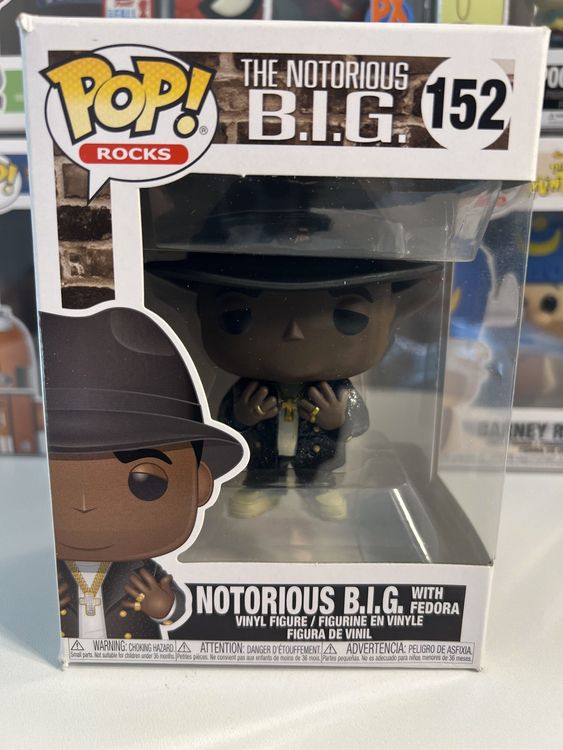 Funko POP! Rocks The Notorious B.I.G. with Fedora (Neuf avec emballage d'origine) à Le Mouret ...