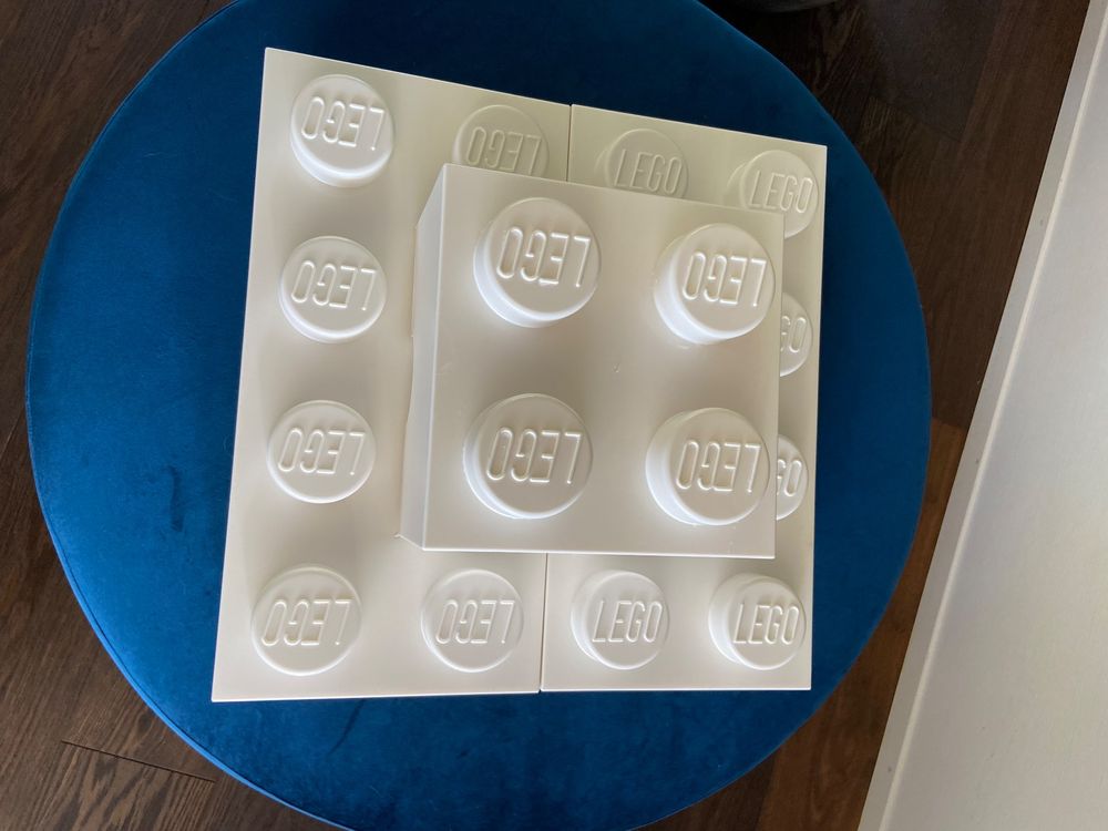 LEGO BOX, 2 x 8 Noppen, 1 x 4 Noppen, Weiss | Kaufen auf Ricardo