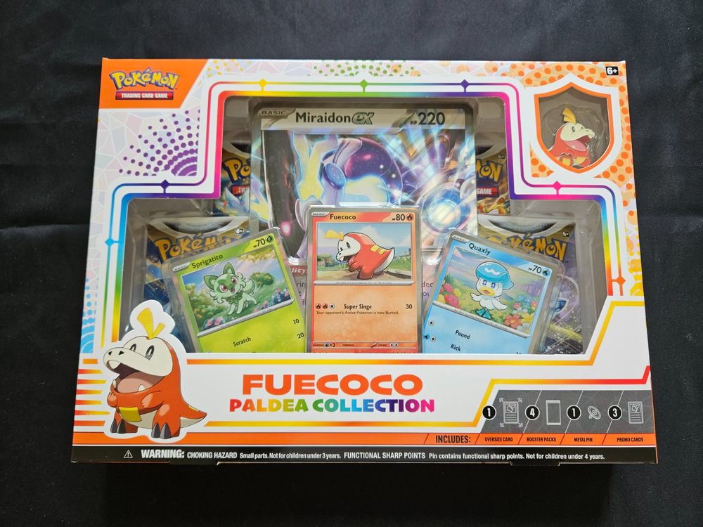Pokémon Fuecoco Paldea Collection (EN) (Neu und originalverpackt) in ...