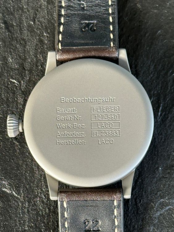 LACO Friedrichshafen Fliegeruhr Original (mit Spezialkrone) (Neu ...