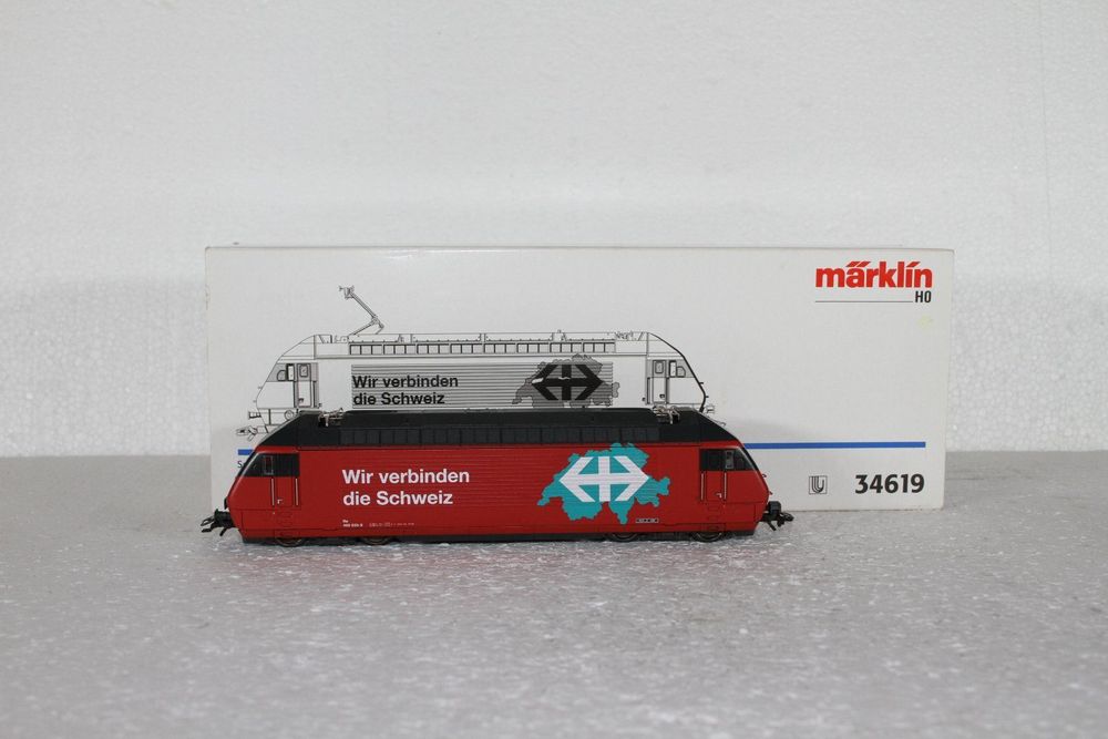 Märklin 34619 SBB Re 460 Wir verbinden (Neu (gemäss Beschreibung)) in ...