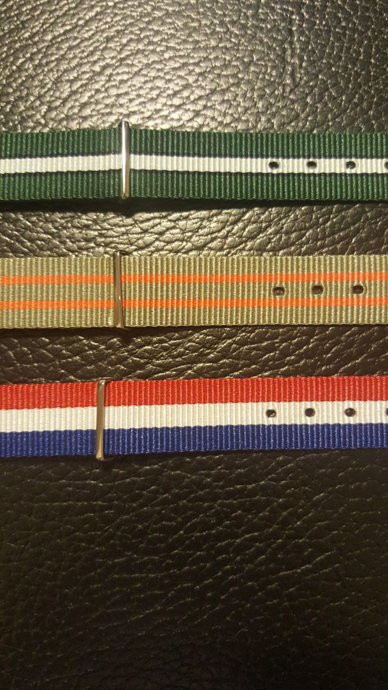 Nato Uhren-Armband Set / Daniel Wellington kompatibel (NEU!) (Neuf avec ...