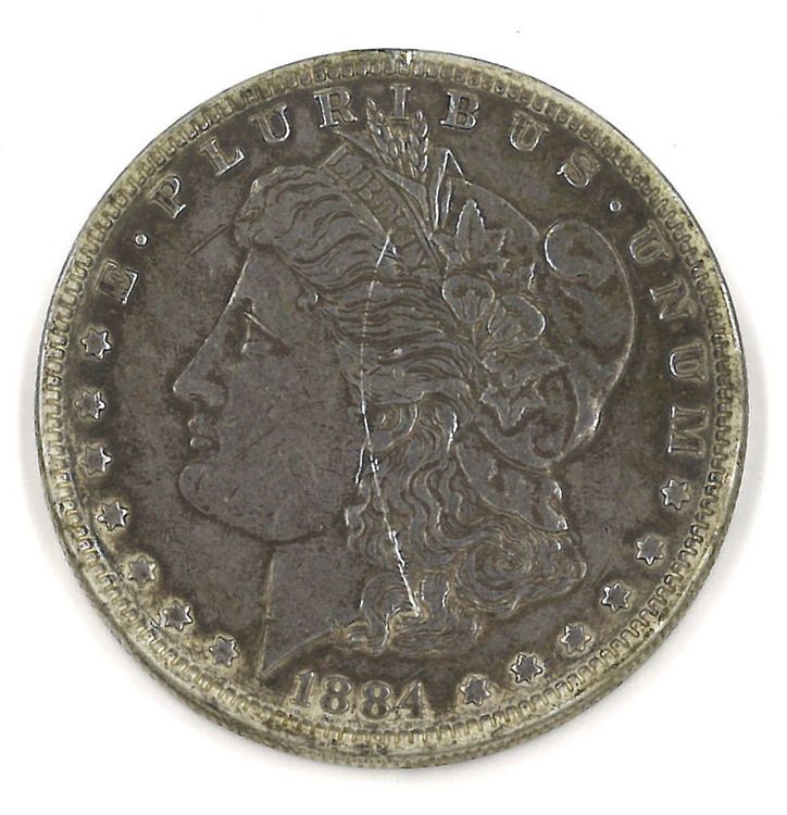 One Dollar Münze 1884 (Gebraucht) in Zwillikon für CHF 25 – mit Lieferung auf Ricardo kaufen