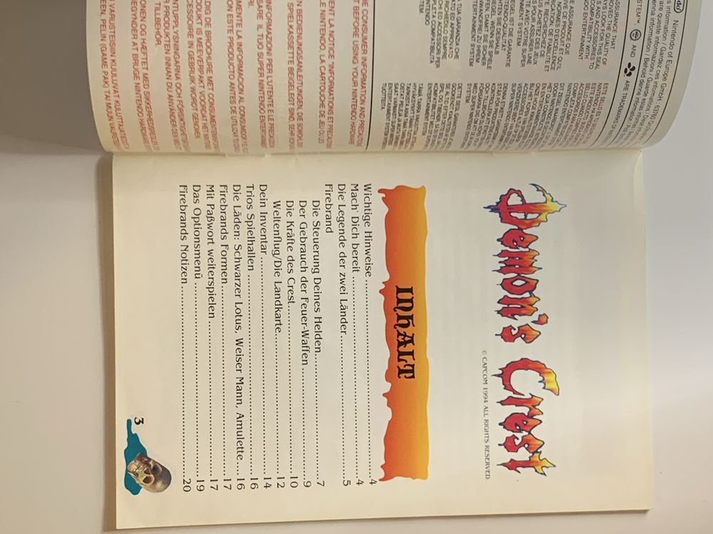 Super Nintendo SNES: Demon's Crest - Selten! (Gebraucht) in ...