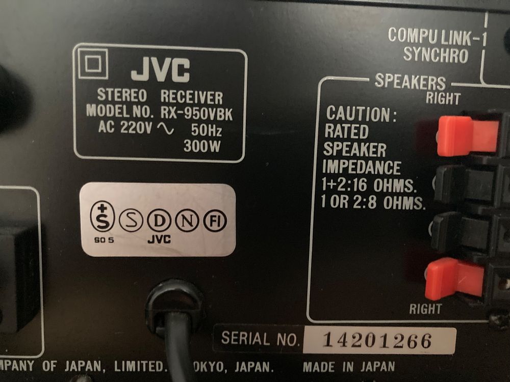 JVC RX-950V FM AM Receiver & Fernbedienung (Gebraucht) in Wettingen für ...