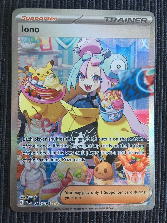 Pokemon Paldea Evolved Iono SAR Alt Art (Neu (gemäss Beschreibung)) in ...