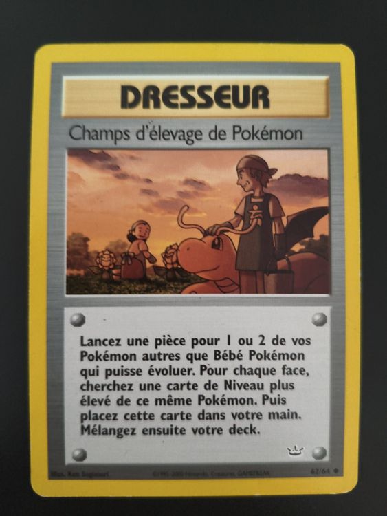 RARE: Pokémon Neo Revelation (2002): Champs élevage 62/64 FR (Gebraucht) in Palézieux-Village ...