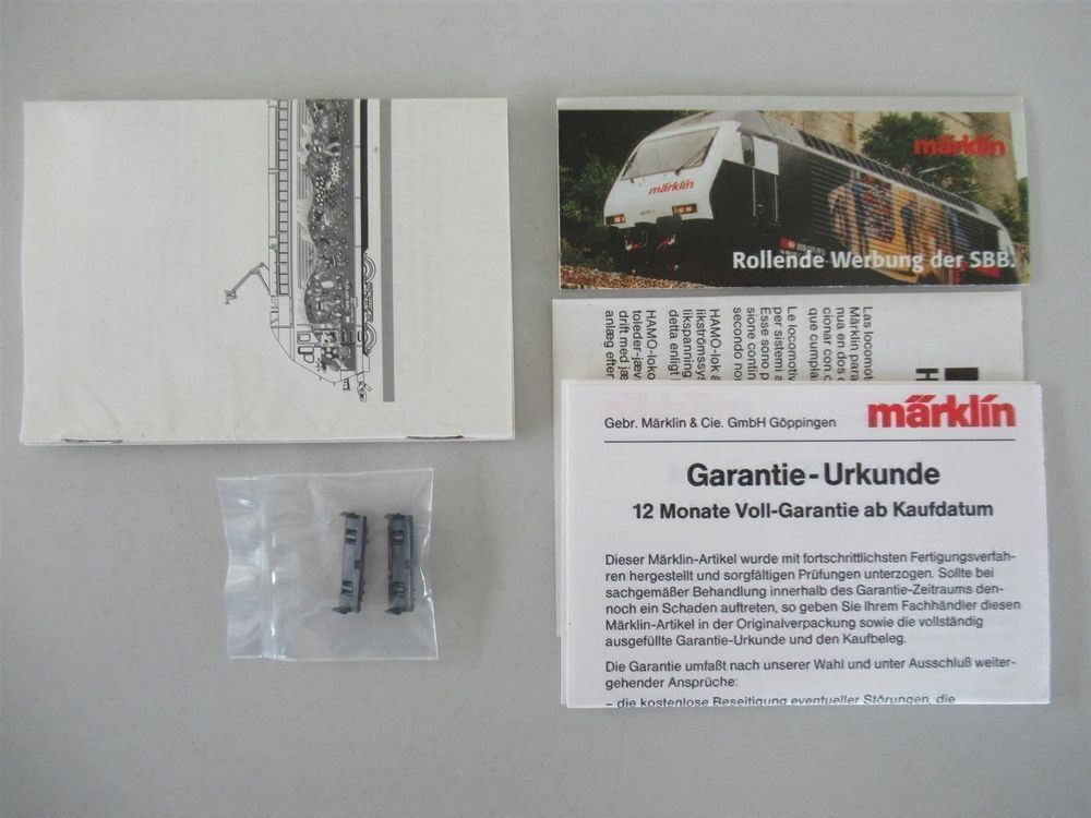 Märklin-Hamo 8352 SBB Re 460 Alpabzug DC | Kaufen auf Ricardo