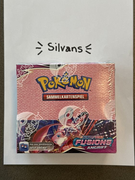 Fusionsangriff Fusion Strike Booster Display Box Deutsch (Neu und ...