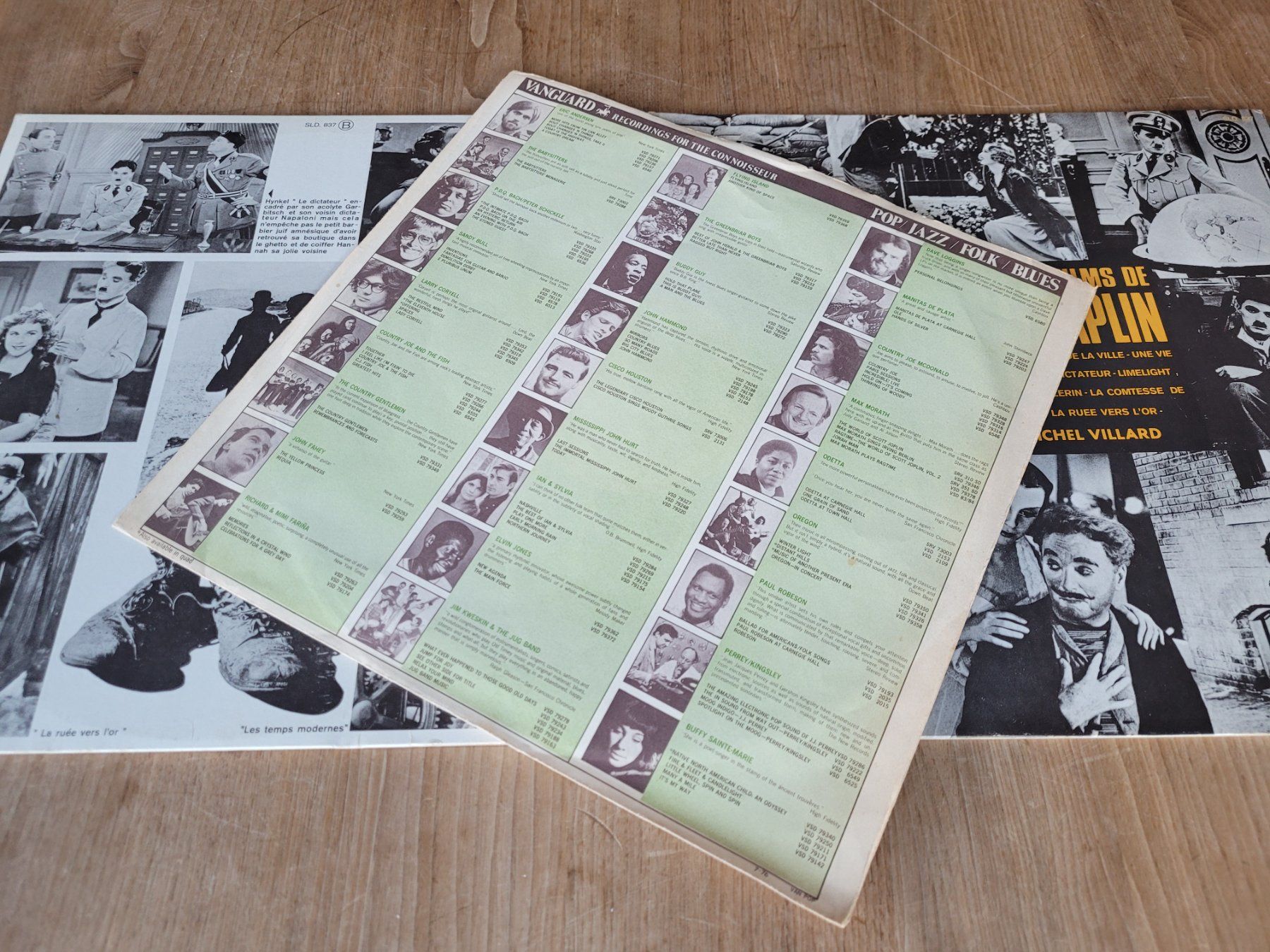 LP Vinyl Charlie Chaplin, Michel Villard, 1972 Schallplatte (Gebraucht ...