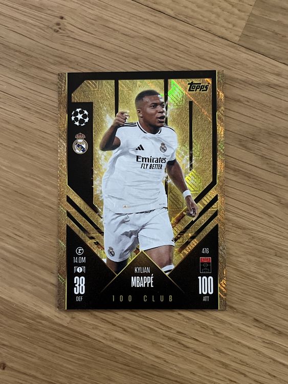 Topps Match Attax 100 Club Kylian Mpappé | Kaufen auf Ricardo