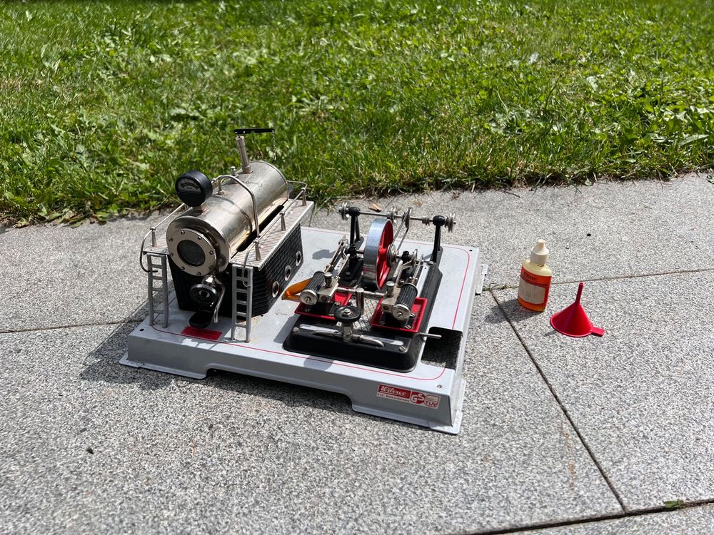 Wilesco D22 Dampfmaschine OHNE Dampfkamin 00022 | Kaufen auf Ricardo