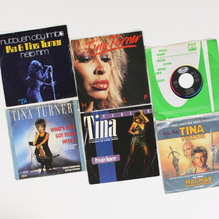 7" 6x TINA TURNER kleine Singles Sammlung 1973-1986 | Kaufen auf Ricardo