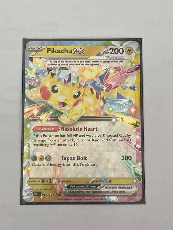 Pokemon Pikachu EX - Seltene Karte - Top Zustand! (Neu und originalverpackt) in Bern für CHF 5 ...