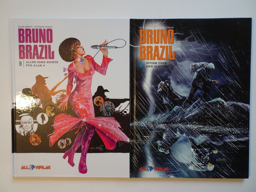 BRUNO BRAZIL Band 8 & 9 von William Vance und Louis Albert (Gebraucht ...