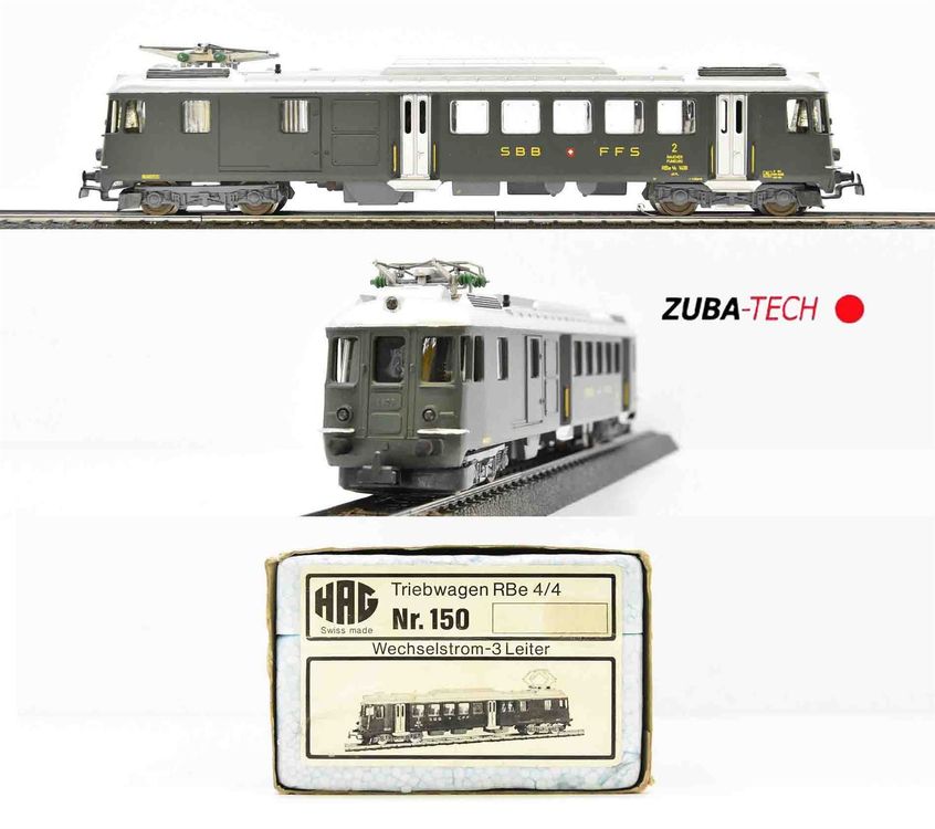 HAG 150 Triebwagen RBe 4/4 SBB H0 WS OVP (Gebraucht) in St. Gallen für CHF 101.5 – mit Lieferung ...