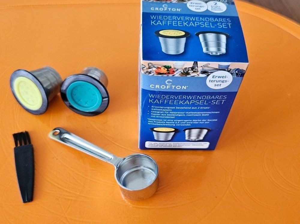 set de capsules à café Nespresso réutilisables de CROFTON (Neu und ...