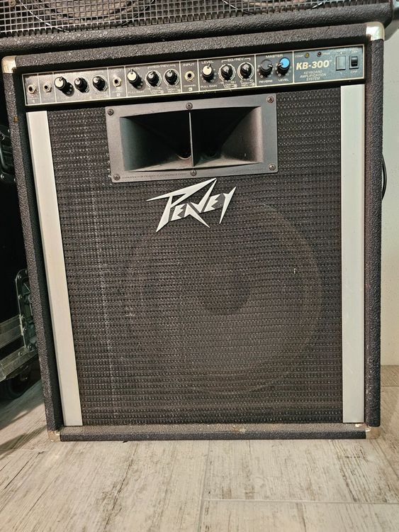 Peavey KB300 BW 300-Watt 1x15 Keyboard Amplification System (Usato) a ...