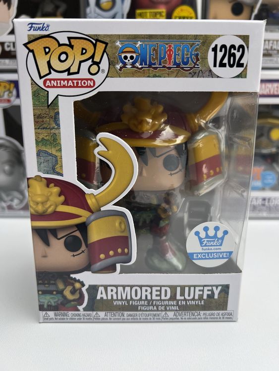 Funko POP! Animation One Piece Armored Luffy Edition Limitée (Neu und ...