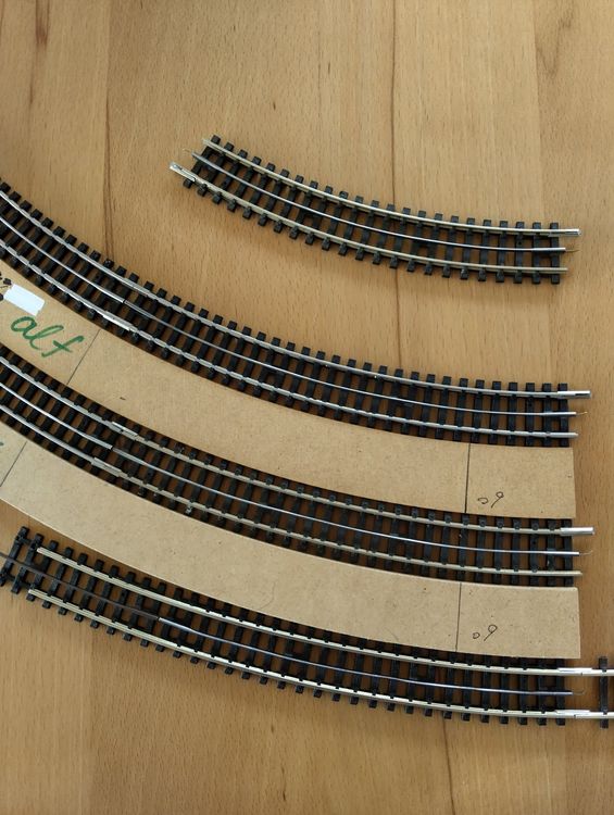 Trix Express Schablonen für Radius 3 + 4 (Gebraucht) in Münchenbuchsee ...