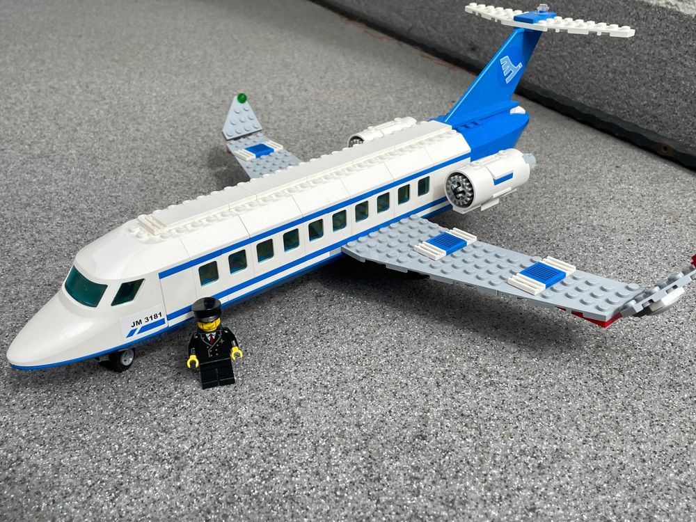 LEGO City # 3181 FLUGZEUG mit Pilot und Anleitung | Kaufen auf Ricardo