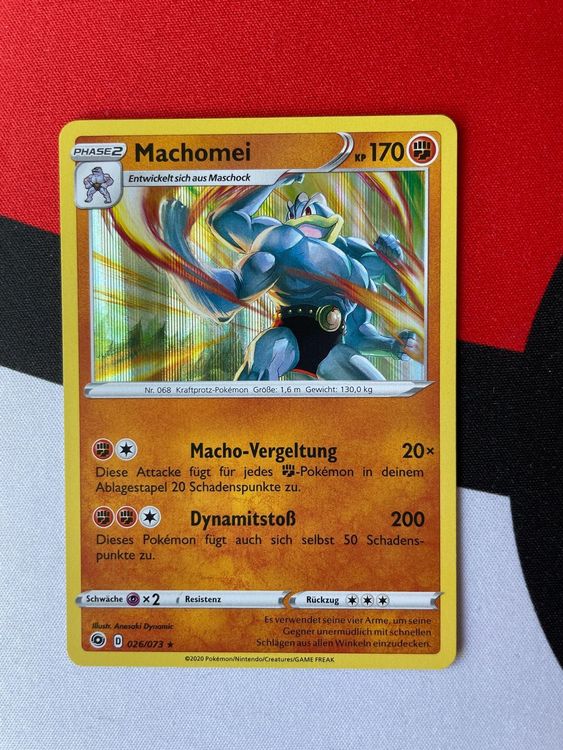 HOLO Pokemon Karte - Machomei | Kaufen auf Ricardo