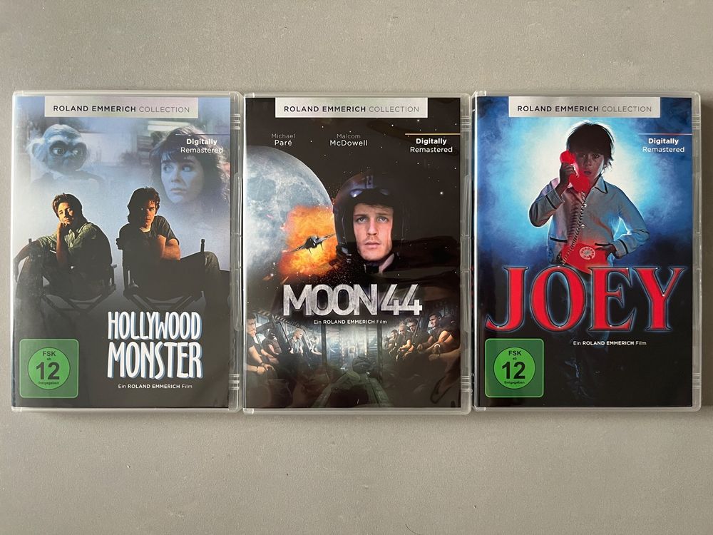 Moon & Hollywood Monster & Joey | Roland Emmerich DVD 📀 (Neu (gemäss ...