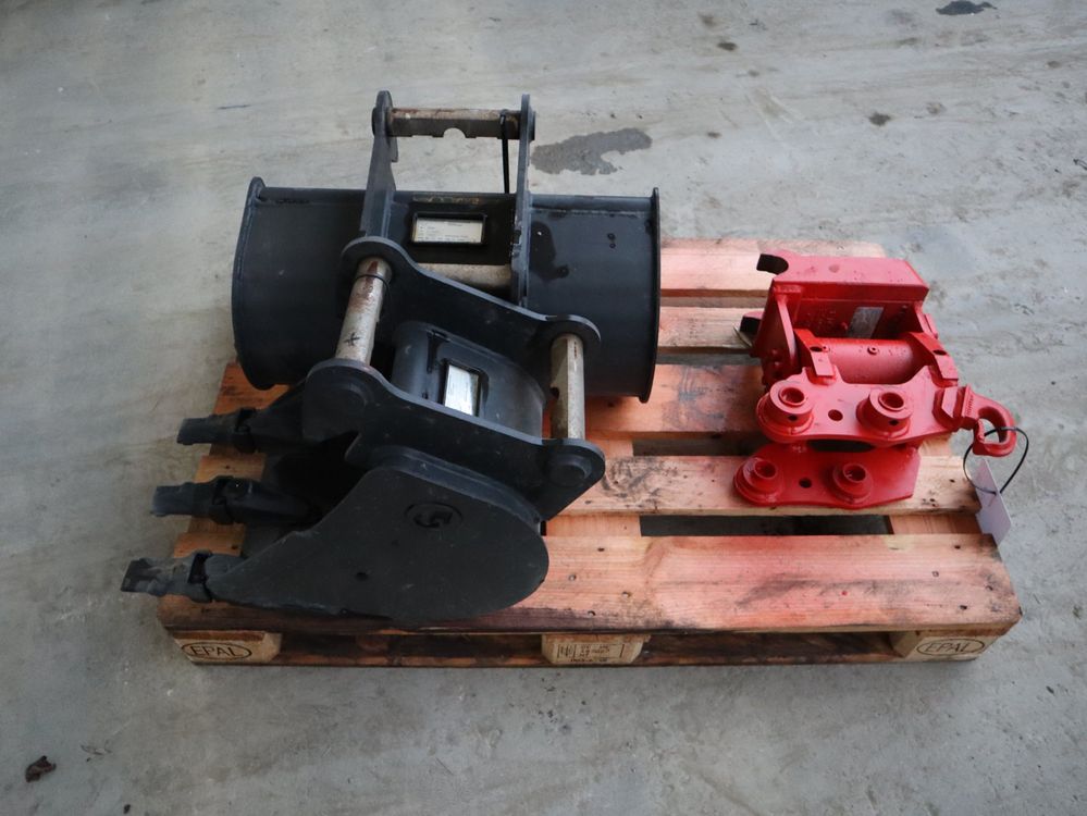Powertilt PT4,5 mit SW MS01 inkl. Löffel zu 1,2-1,9t Bagger (Gebraucht ...