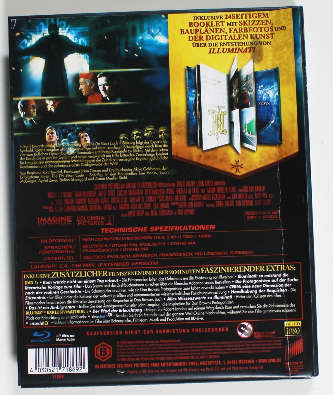 ILLUMINATI - Doppel Blu-Ray & Mediabook Set Spezial Edition (Gebraucht ...