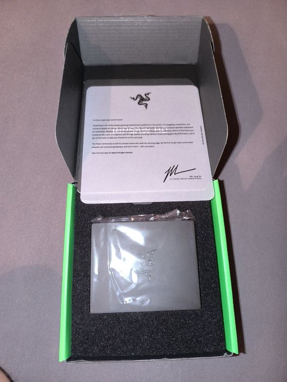 Razer Ripsaw HD Capture Card - New in Box (Neu (gemäss Beschreibung ...
