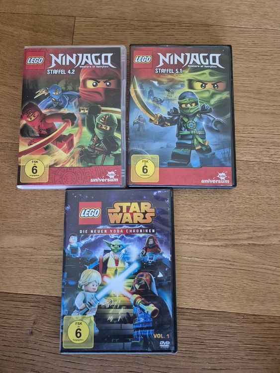LEGO Ninjago + Star Wars DVDs (Gebraucht) in Frauenfeld für CHF 12.9 ...