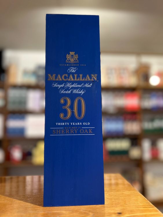 Macallan 30 Years "Blue Label", 70cl, 43%vol - Rarität (Neu und ...