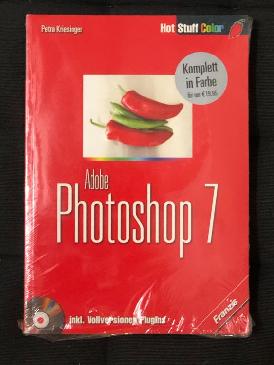 Adobe Photoshop 7 - Franzis Hot Stuff + CD originalverpackt (Neu und originalverpackt) in ...
