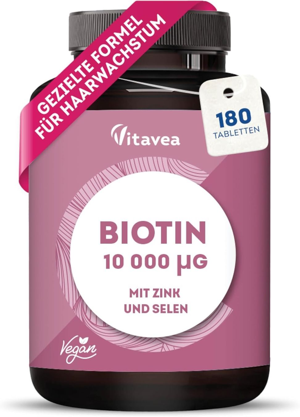 Wunderschne Biotin Tabletten Haare Ebenbild