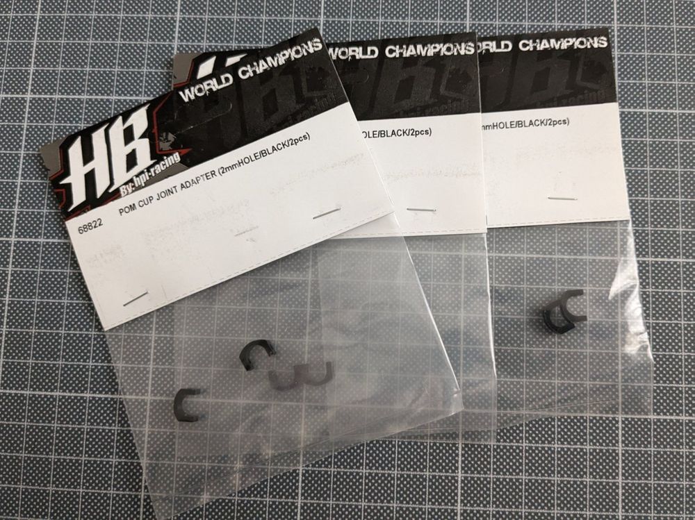 HB/HPI TCXX 68822 - POM CUP JOINT ADAPTER (2mmHOLE) X3 (Neu und originalverpackt) in Bern für ...