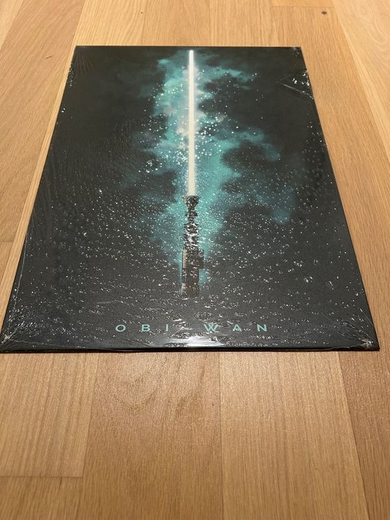 Displate Metall Poster - Obi-Wan Kenobi Lichtschwert (Gebraucht) in ...
