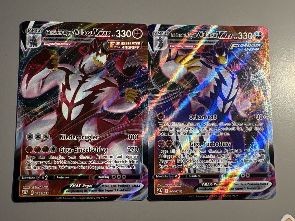 Pokémon Karten: Wulaosu VMAX (Neu (gemäss Beschreibung)) in Zürich für ...