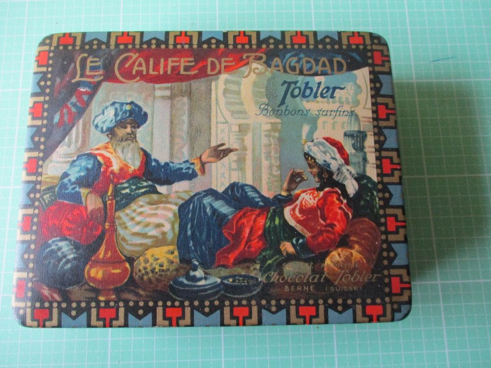 LE CALIFE DE BAGDAD Tobler Blechdose kein Blechschild (Gebraucht) in ...