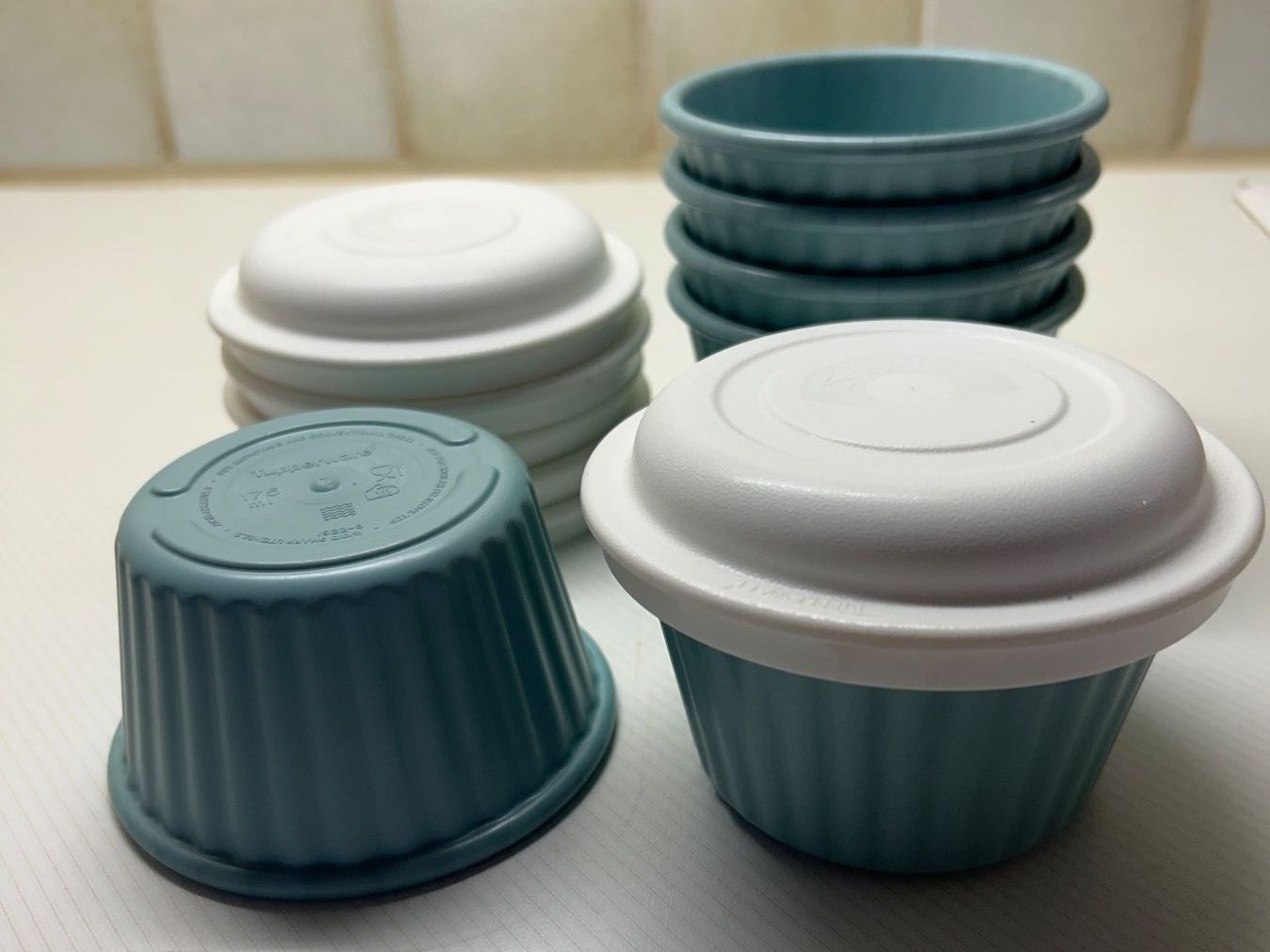 Tupperware Allegra Schaale 4 Stk. Pudding/Gelee - Neuwertig (Neu und originalverpackt) in ...