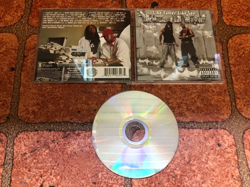 CD RAP HIP HOP US - Lil'Wayne Birdman -Like Father, Like Son | Kaufen ...