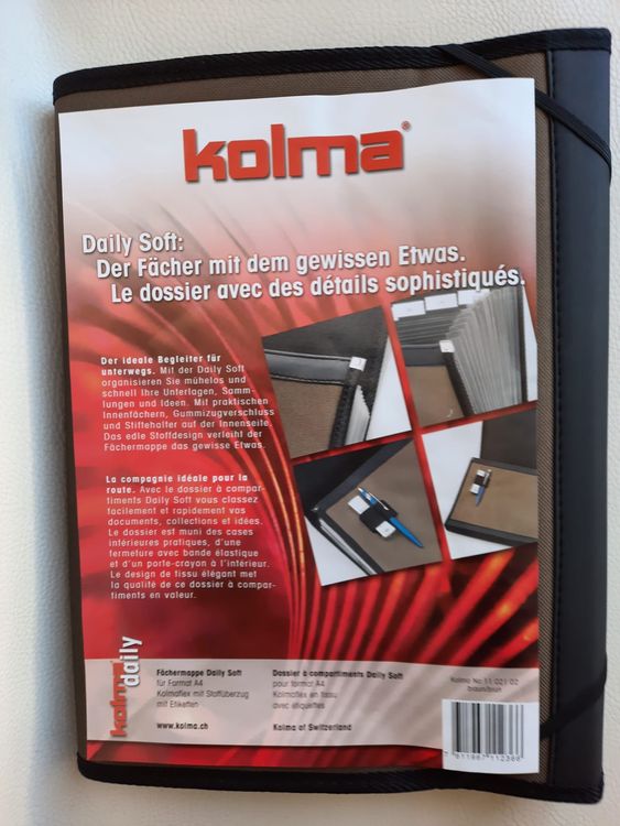 Fächer-Mappe Kolma Büro Dokumenten-Mappe (Neu (gemäss Beschreibung)) in ...
