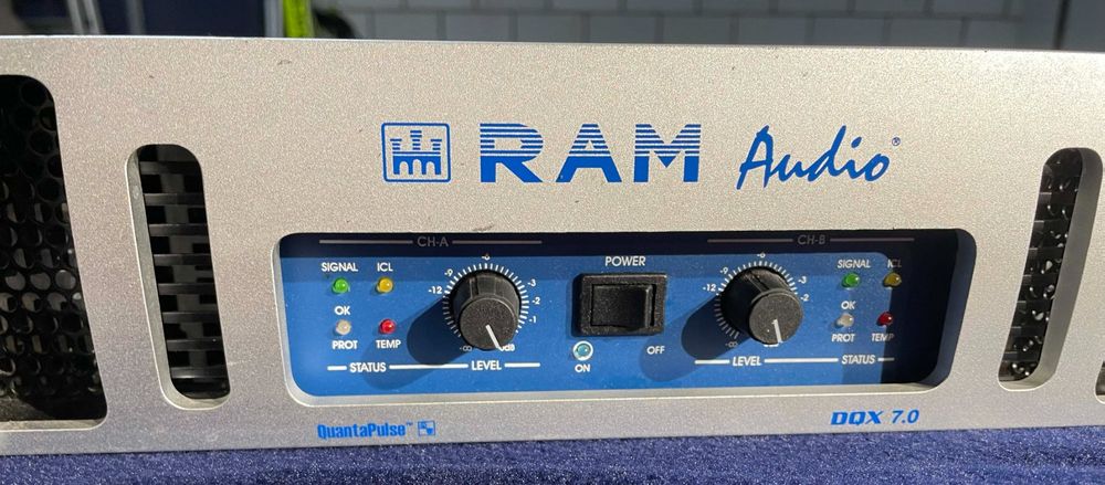 RAM Audio DQX 7.0 Endstufe mit 2 x 3450Watt (Gebraucht) in Emmenbrücke ...